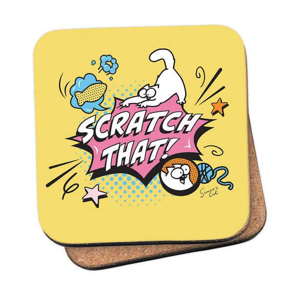 Simon's Cat Scratch That! Coaster – Simon's Cat Shop